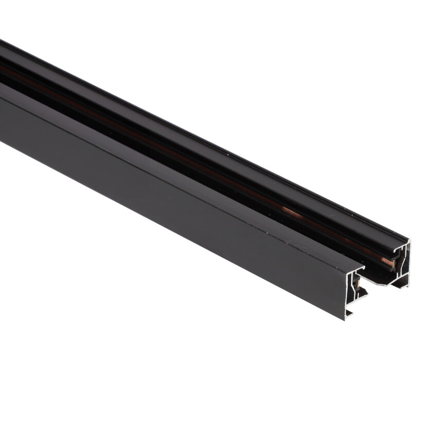 SEVA Track surface-mounted 1-phase busbar 0.9m, 220-240V, IP20 black ...