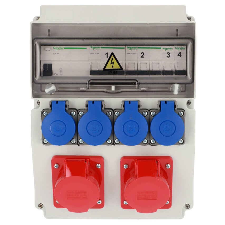 Pre-wired Site Distribution Board EDO ASTAT 448 Standard Plus IP65 ...